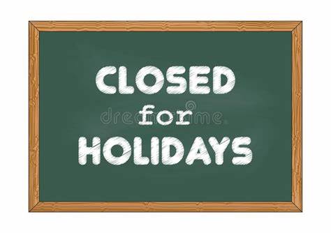 Holiday Closure Announcement – YNNY Limited