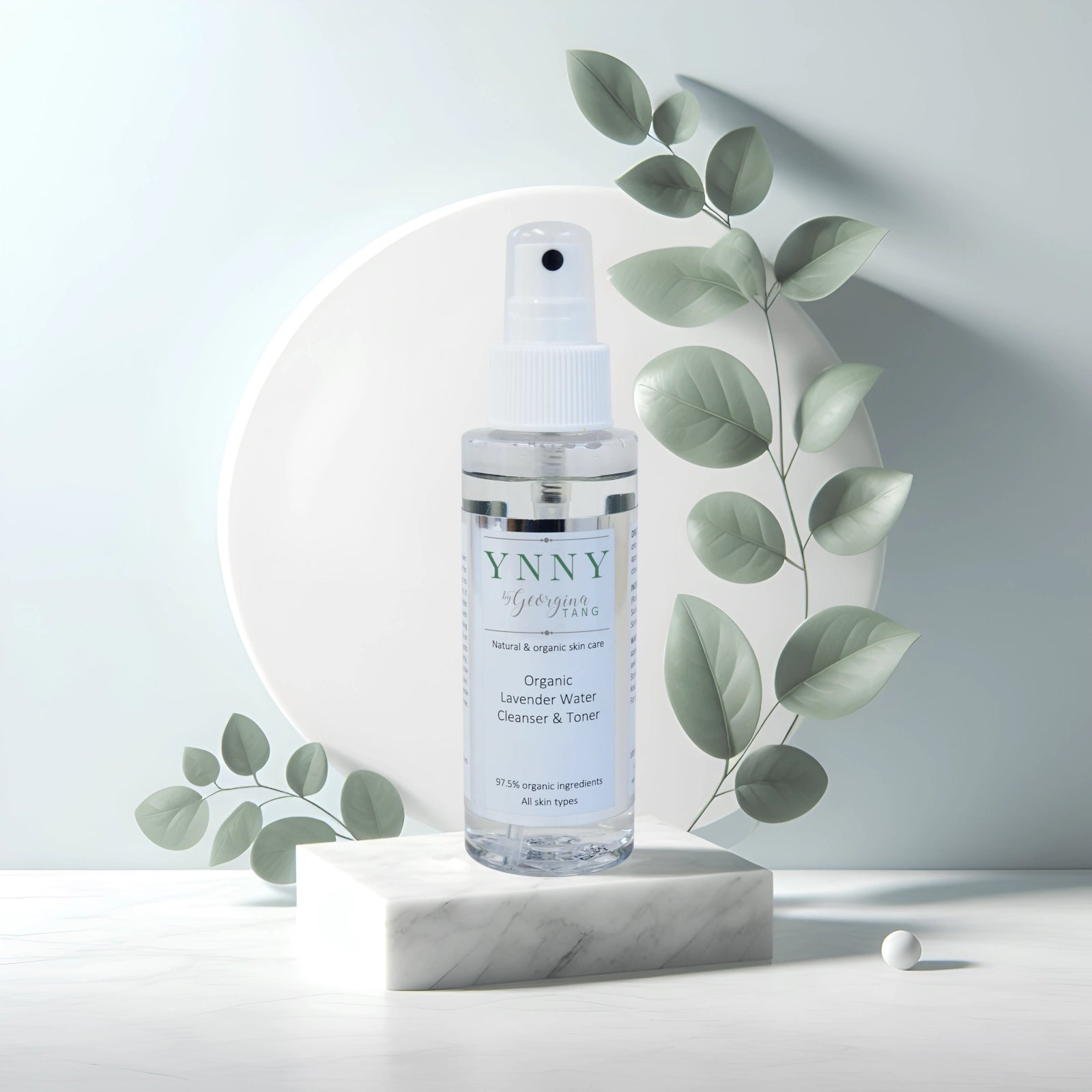 Organic Lavender Water Cleanser and Toner Yours Naturally Naturally Yours